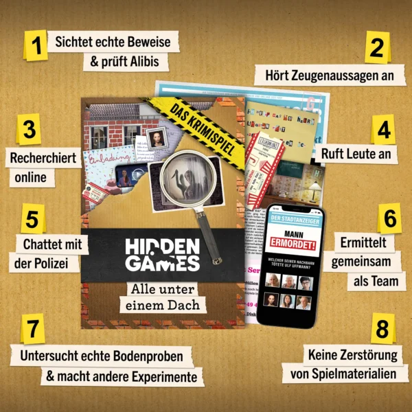 Alle unter einem Dach - Hidden Games